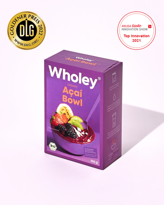 Açaí Bowl kaufen: schockgefrostet + bio | Wholey Organics